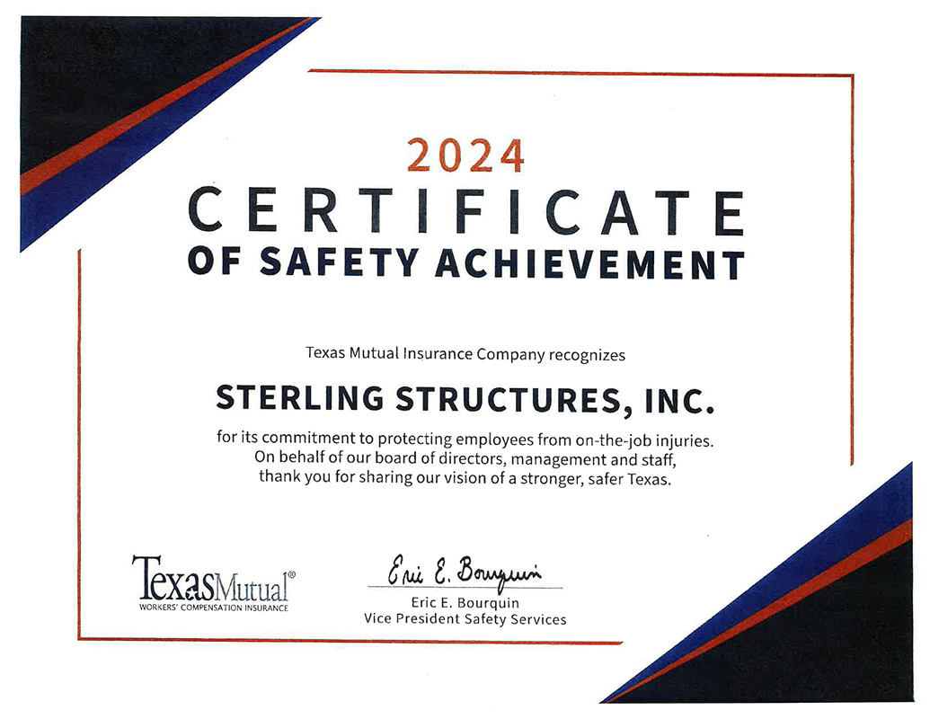Safety – Sterling Structures