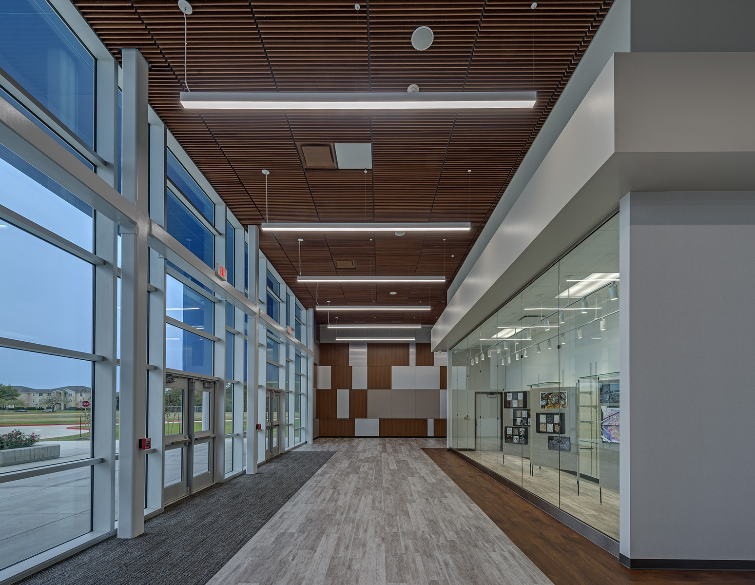 Kerr HS Fine Arts Addition_entrance – Sterling Structures